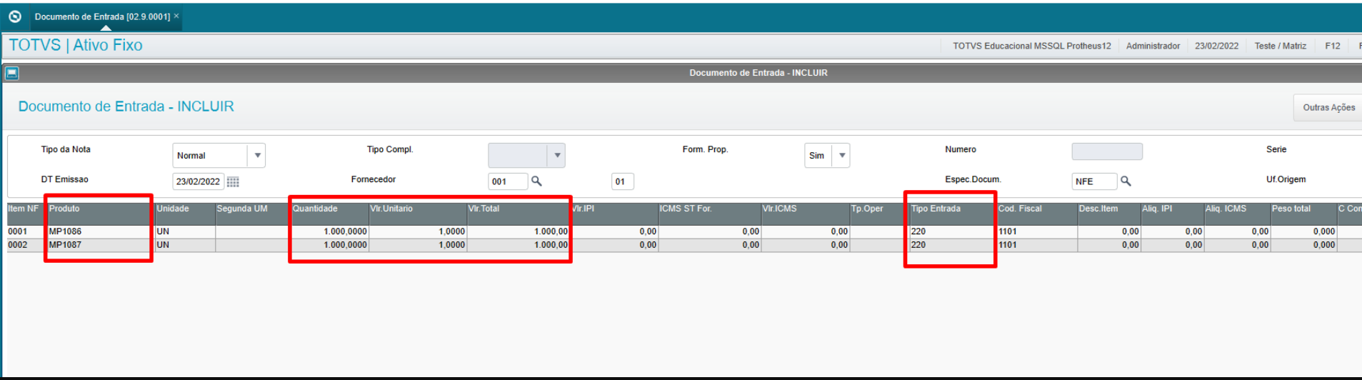 Cross Segmento Backoffice Linha Protheus Sigaest Como Realizar