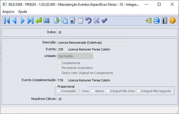 RH - Linha Datasul - eSocial - Parametrização do evento de licença ...