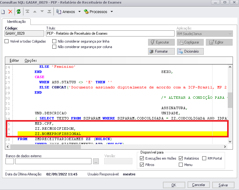 PEP - RM - SAU - RODAPÉ ASSINATURA DIGITAL NA IMPRESSÃO EM FORMULARIOS DINAMICOS – Central de ...