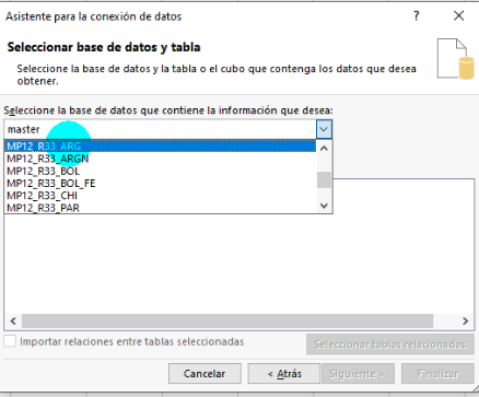 FRAMEWORK - Framework (Línea Protheus) MI - Exportación de tablas de ...