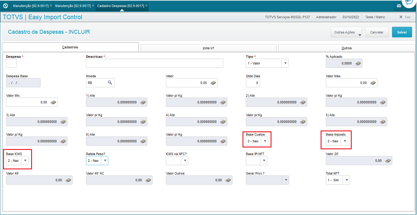 Cross Segmento Totvs Backoffice Linha Protheus Sigaeic A Que Se Eroppa