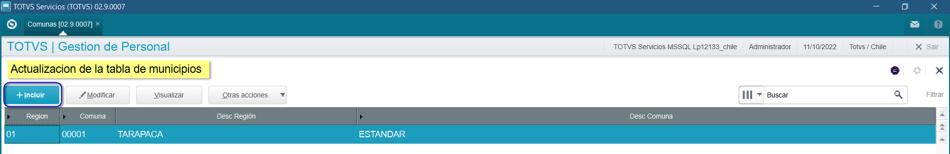TOTVS RH - TOTVS RH (LINEA PROTHEUS) - MI – Gestión de Personal ...