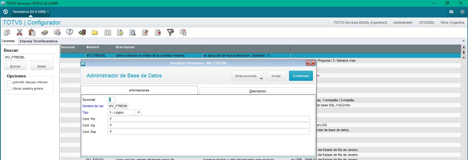 Cross Segmentos - TOTVS BackOffice (Línea Protheus) - MI - Facturación ...