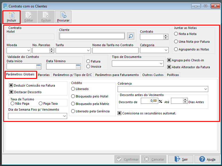 Hospitalidade - TOTVS Backoffice (Linha CMNET) - Fatura - Como Realizar ...