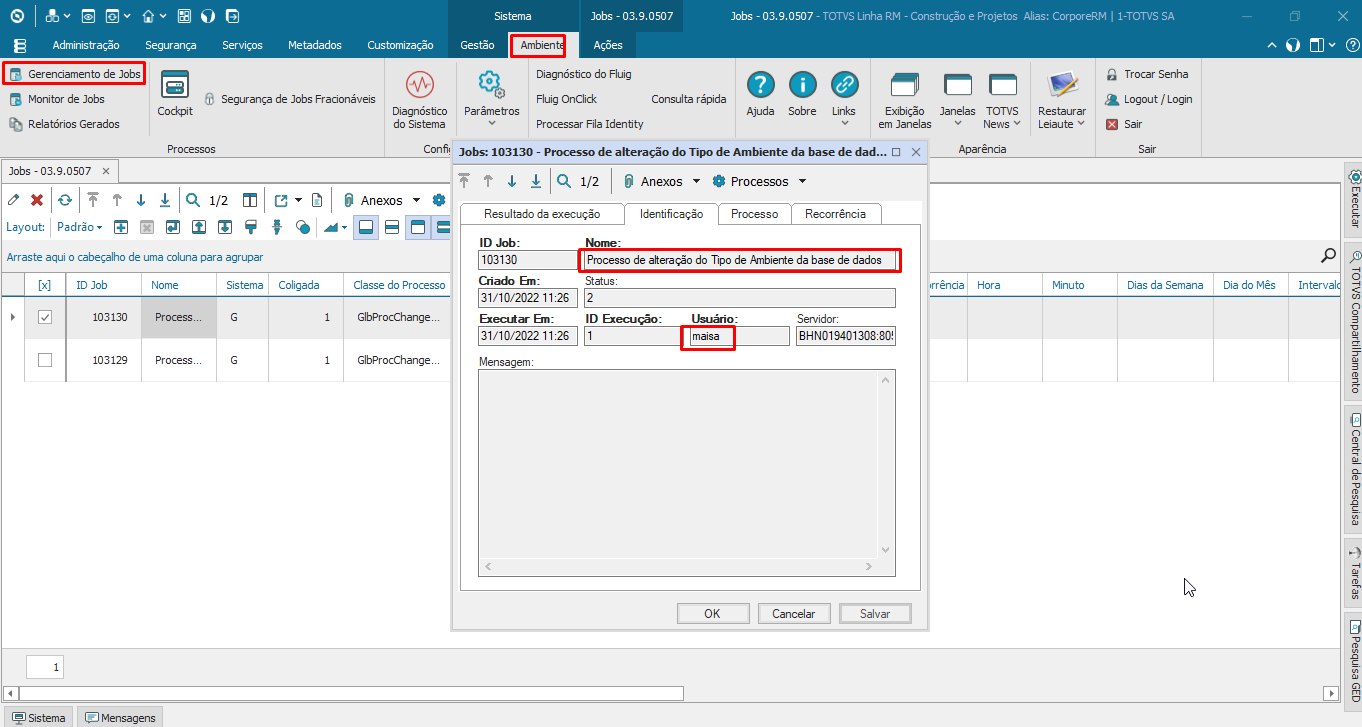 Framework - Linha RM - Frame - Tipo de Ambiente RMAtualizador – Central ...