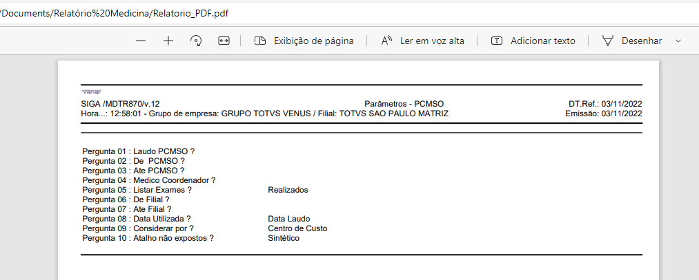 RH - Linha Protheus - MDT - Como fazer para imprimir os relatórios do módulo Medicina e ...